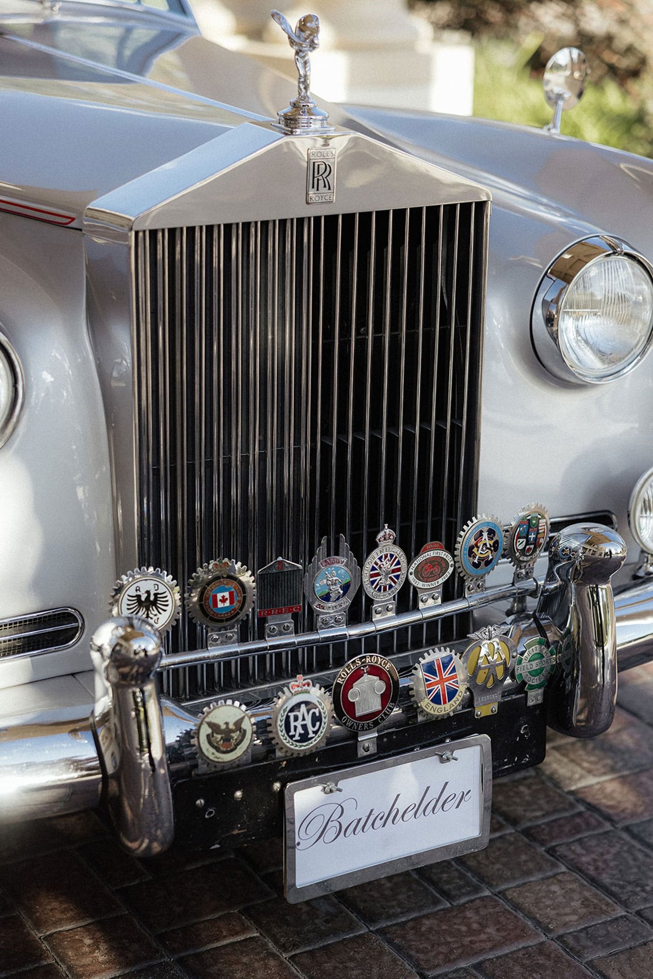 Custom Wedding License Plate with Last Name