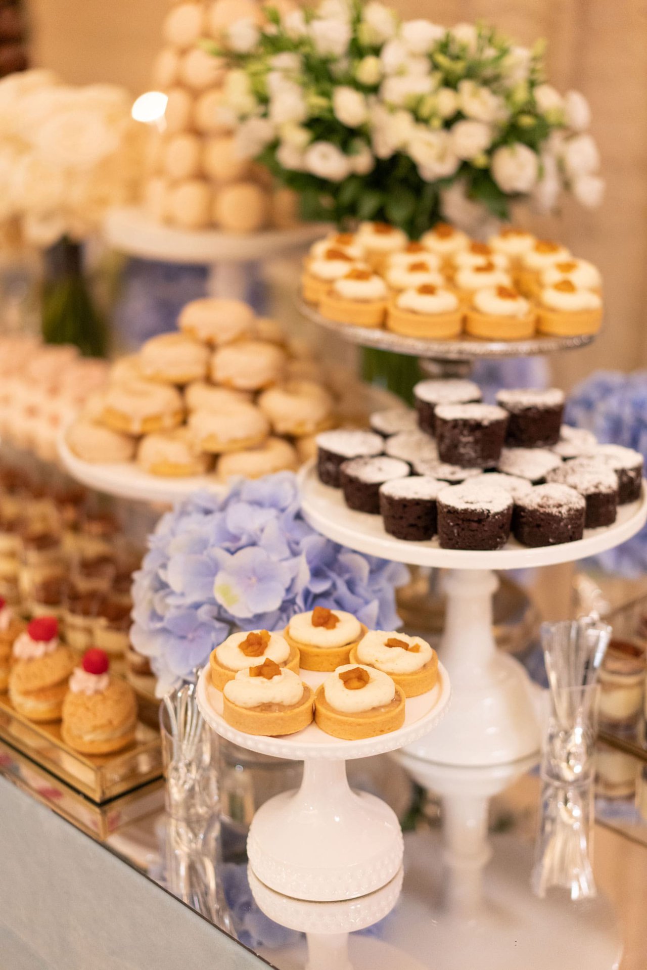Mini Desserts at Wedding Dessert Table