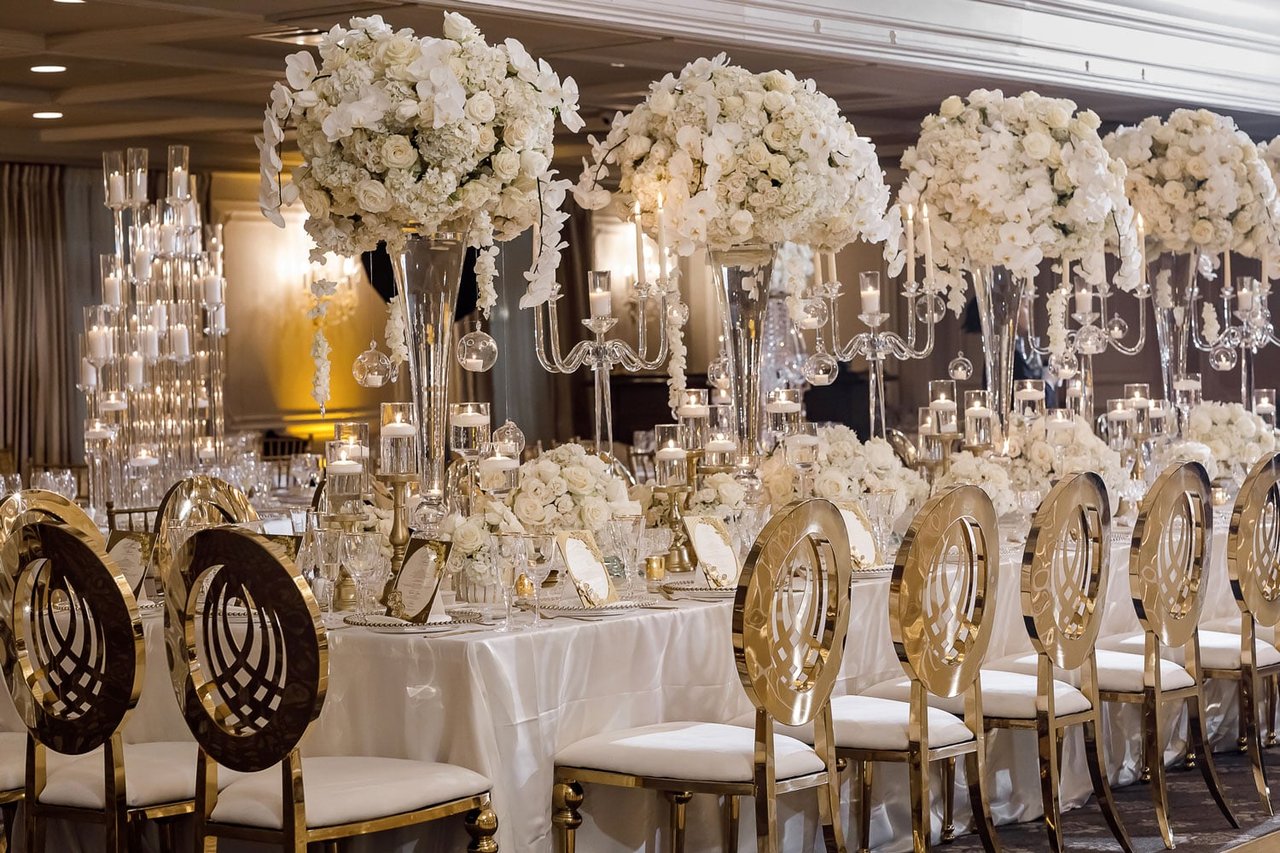 Luxurious Gold Chairs for Guests