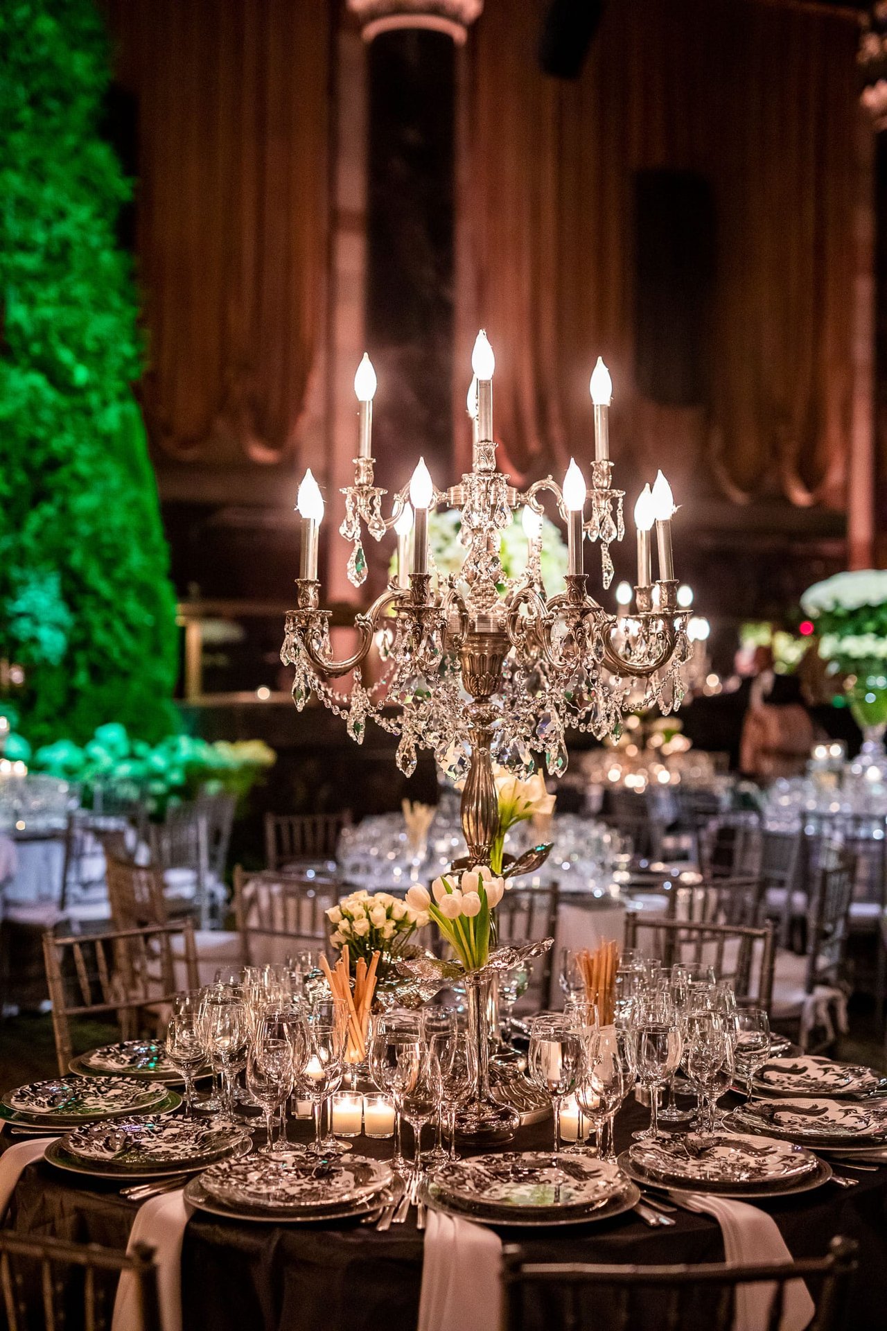 Classic Candelabra Centerpiece