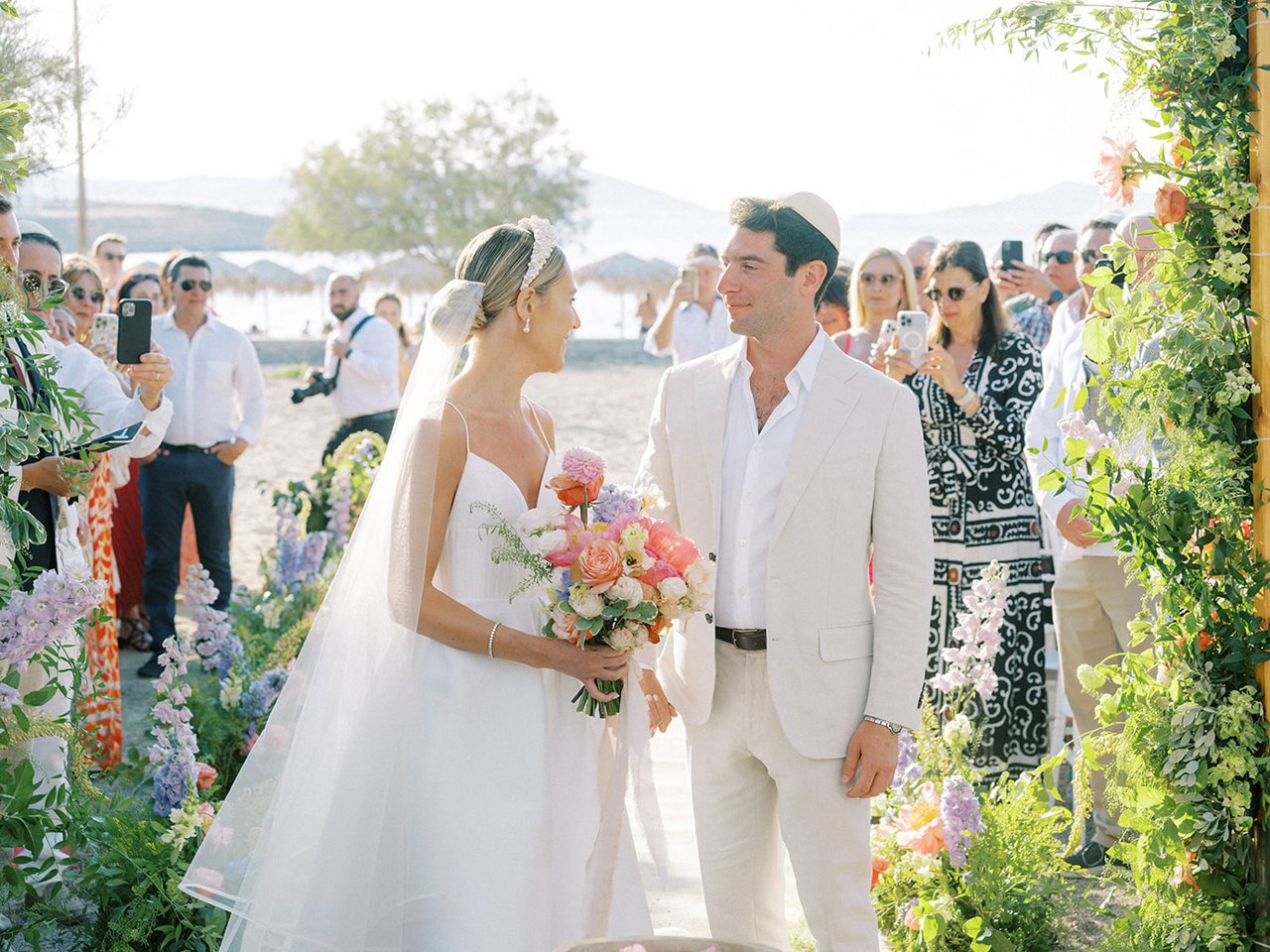 Guests Taking Photos During Ceremony