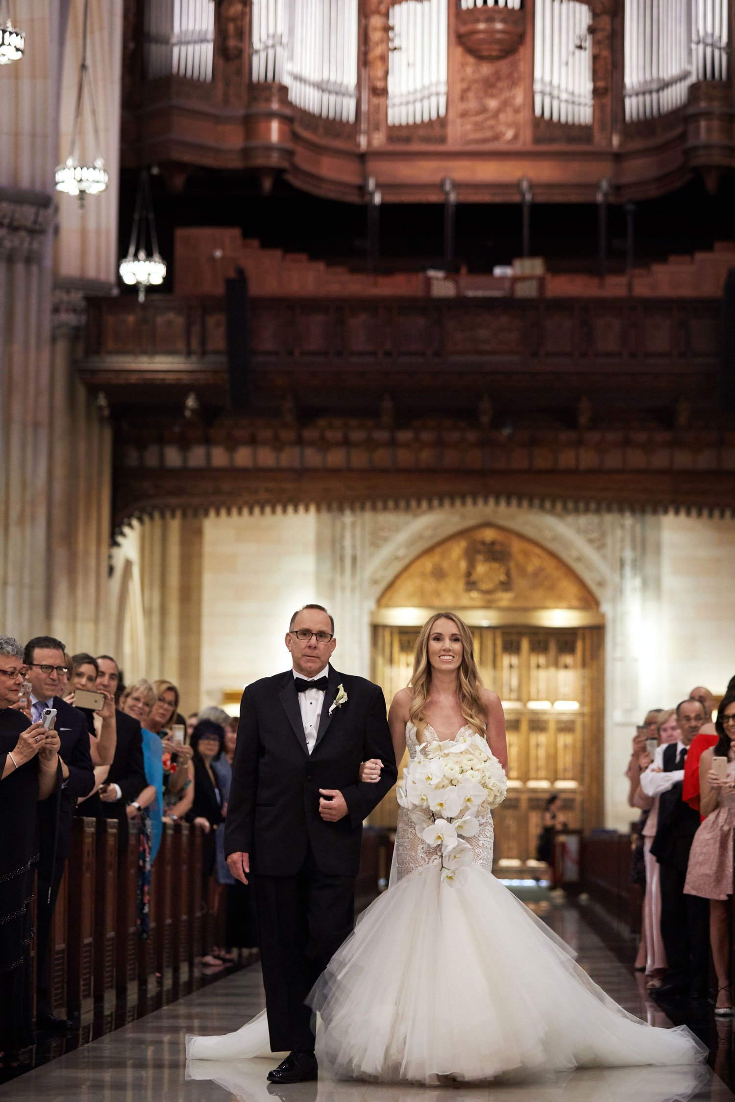 Traditional Cathedral Wedding + Luxury Reception in New York City ...