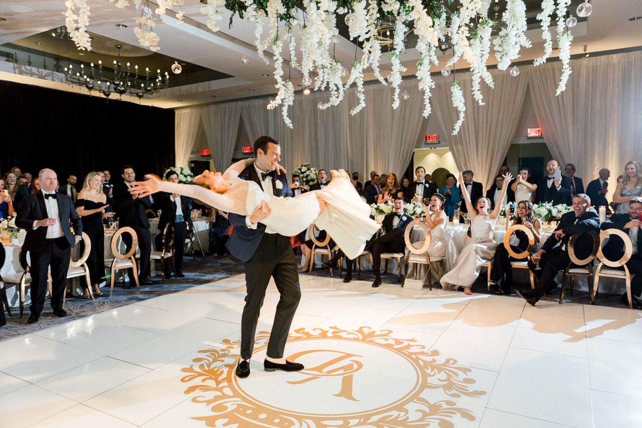 Groom Lifting & Spinning Bride for First Dance