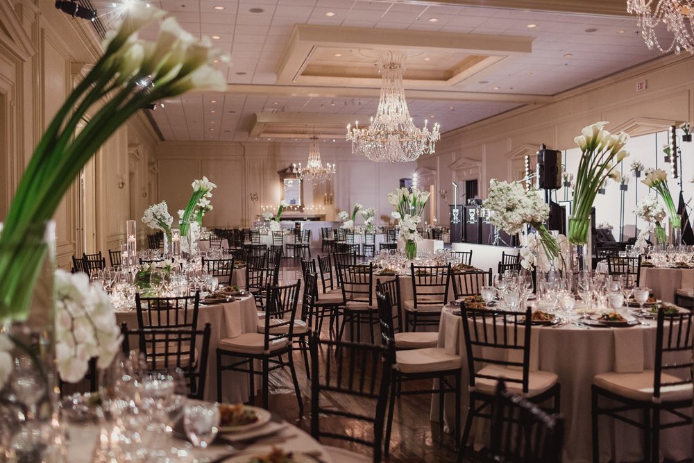 Traditional Reception Space with Modern Décor