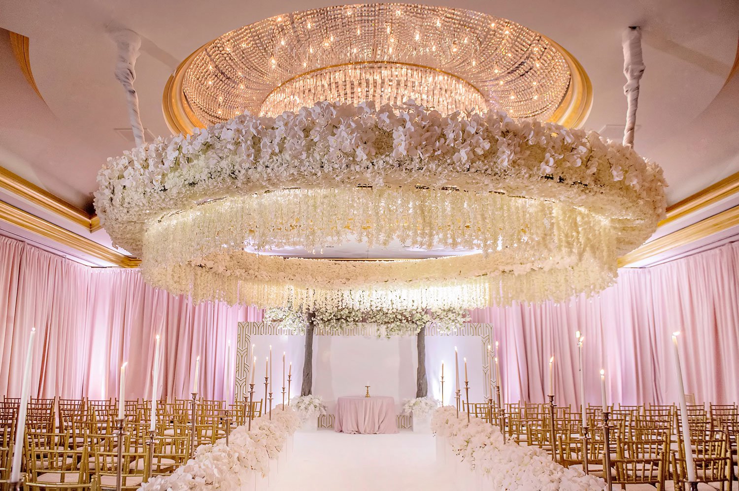 Glamorous, Opulent Wedding Ceremony