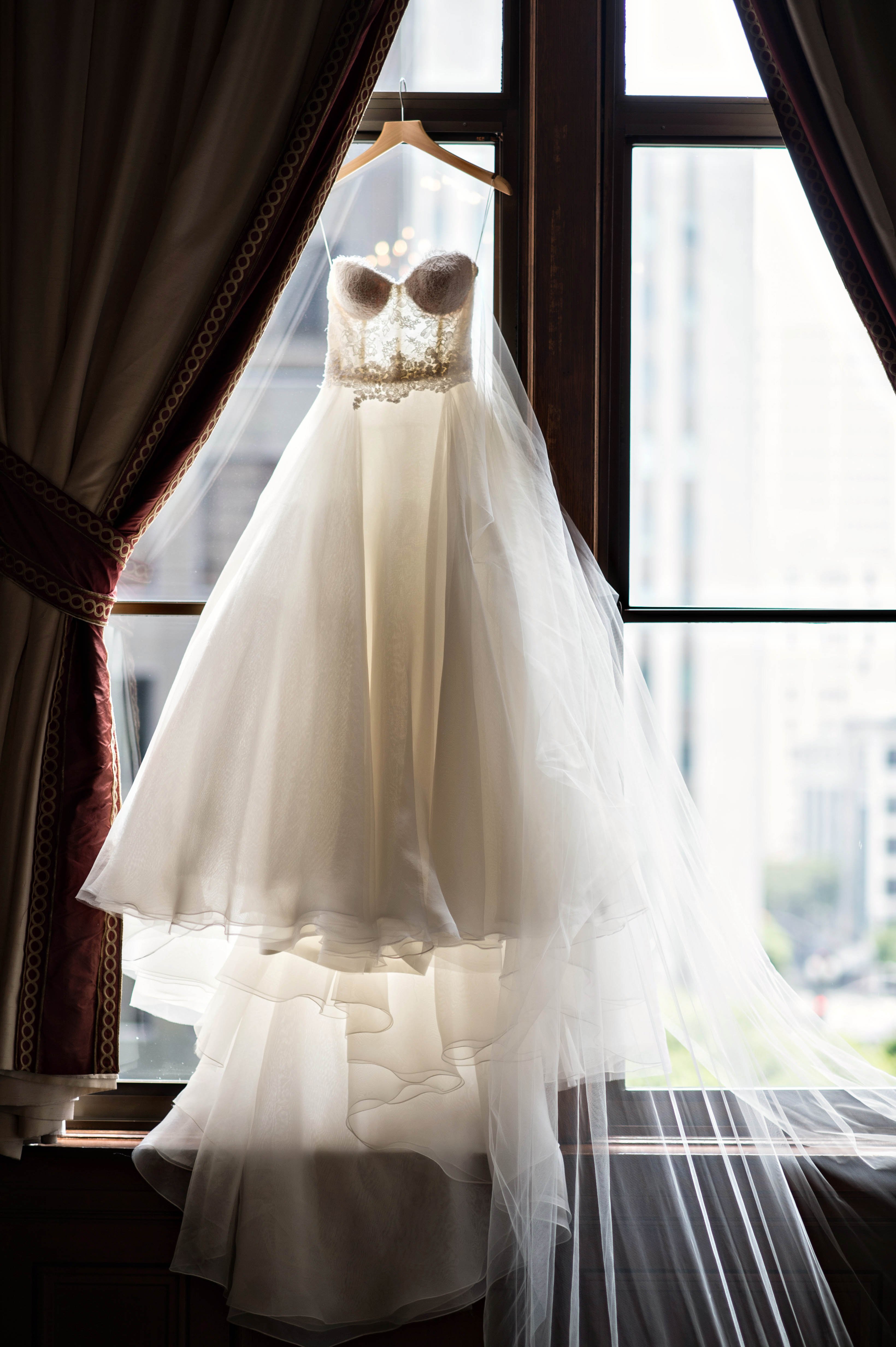 Ball Gown in the Window