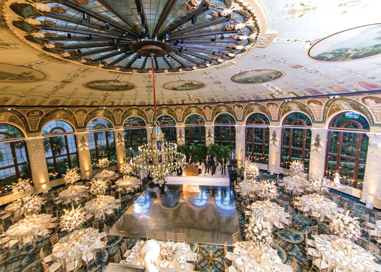 The Circle Ballroom Wedding Reception at The Breakers