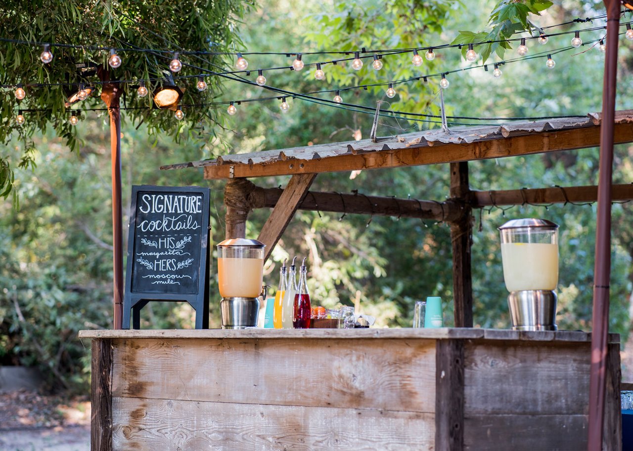 Outdoor Signature Cocktail Bar
