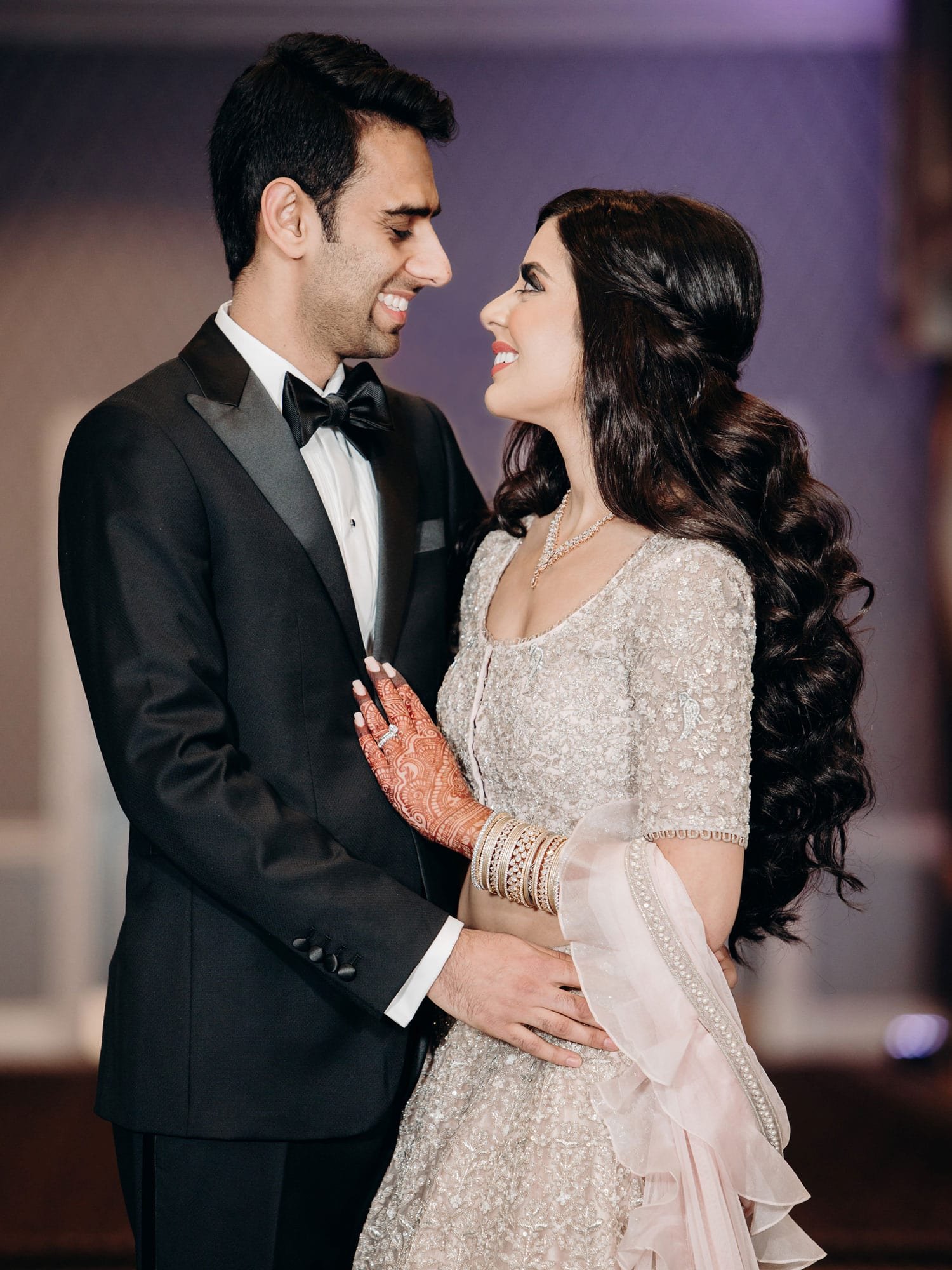 A Luxury Fall Wedding with Hindu & Western Traditions