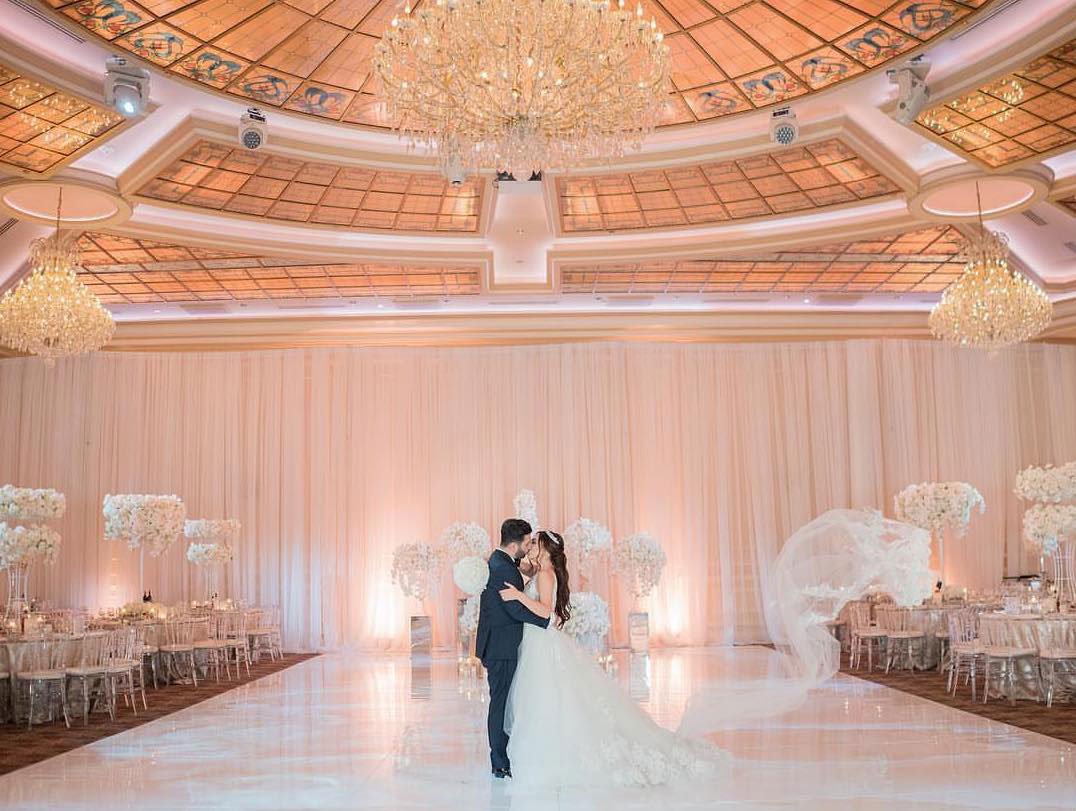 Bride & Groom Portrait at Taglyan Complex