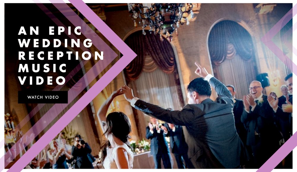 Wedding Guests Film Music Video During Reception in One Take!