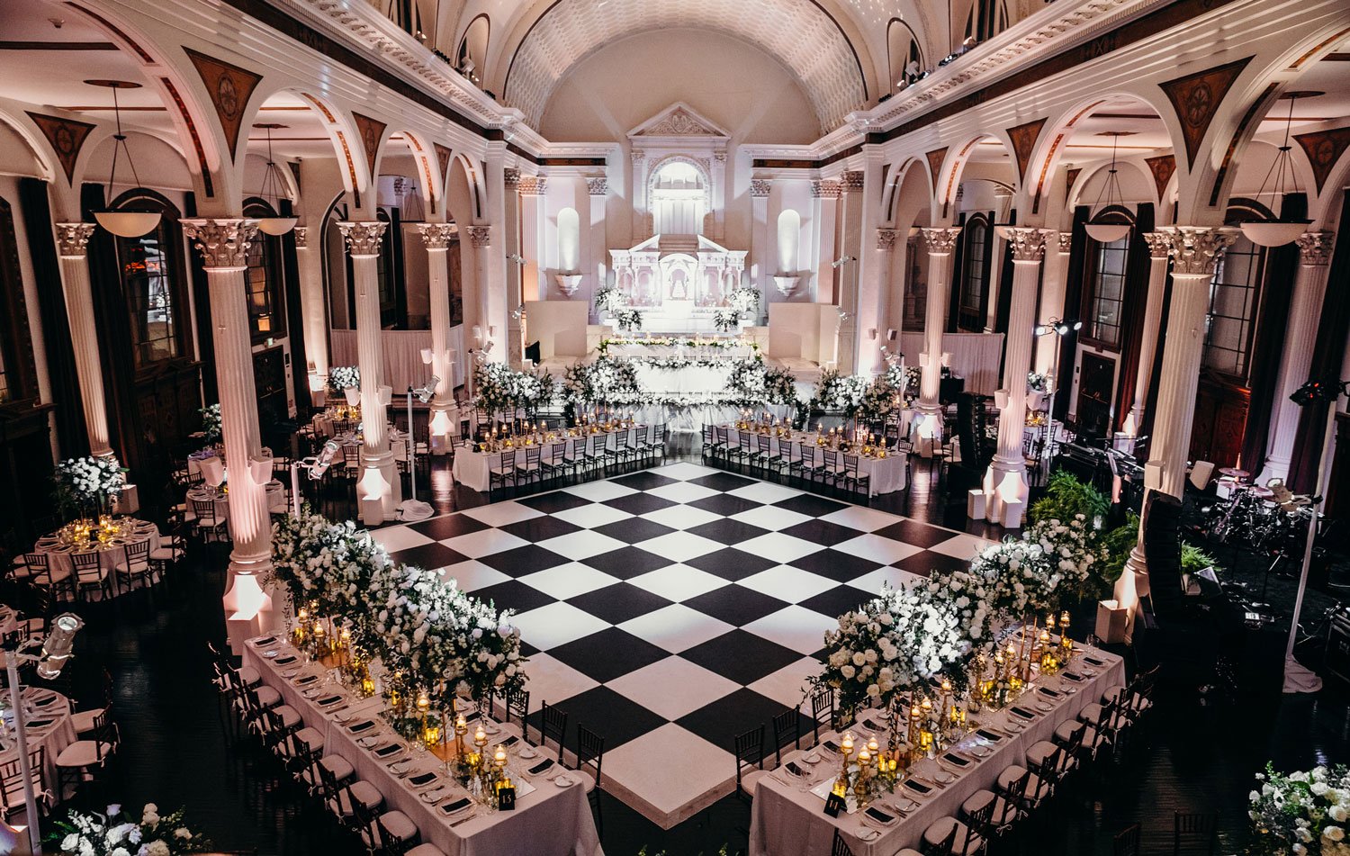 Spring Hotel Wedding with Soft, Pastel Color Palette in Florida