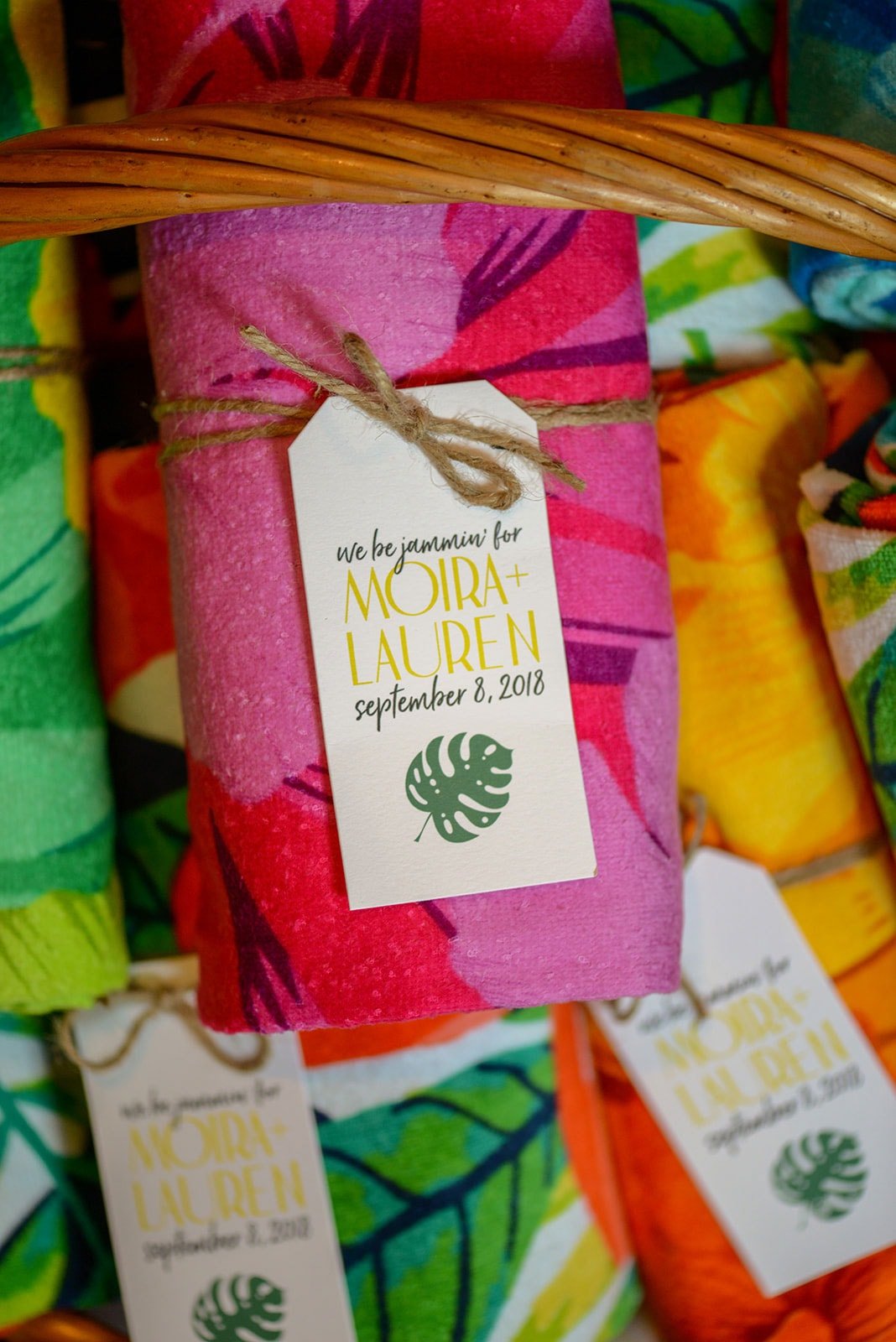 "Tiki Chic" Tropical, Jamaican Island-Themed Engagement Party