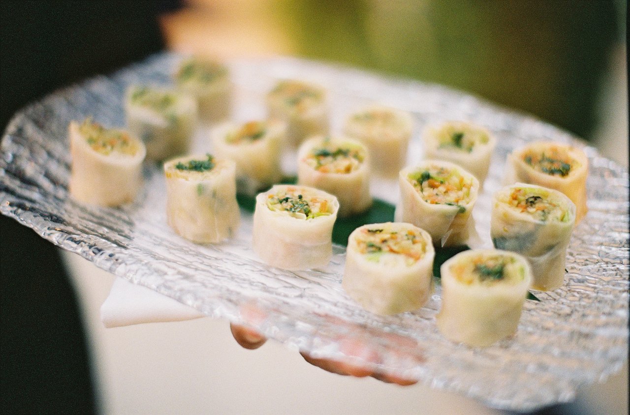 Tray-Passed Spring Rolls