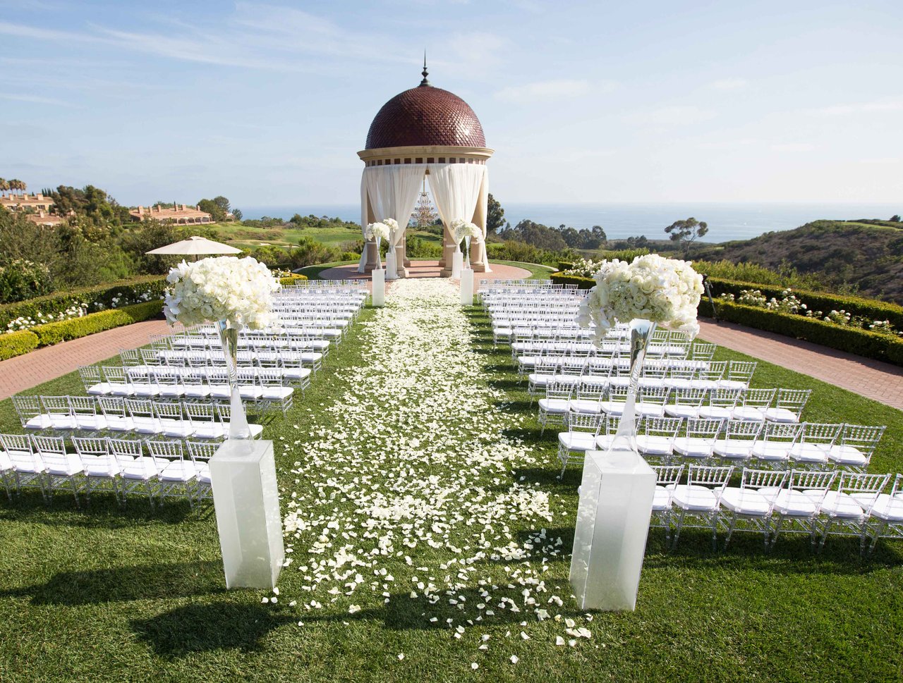 Outdoor Ceremony Space, Gold Course & Ocean