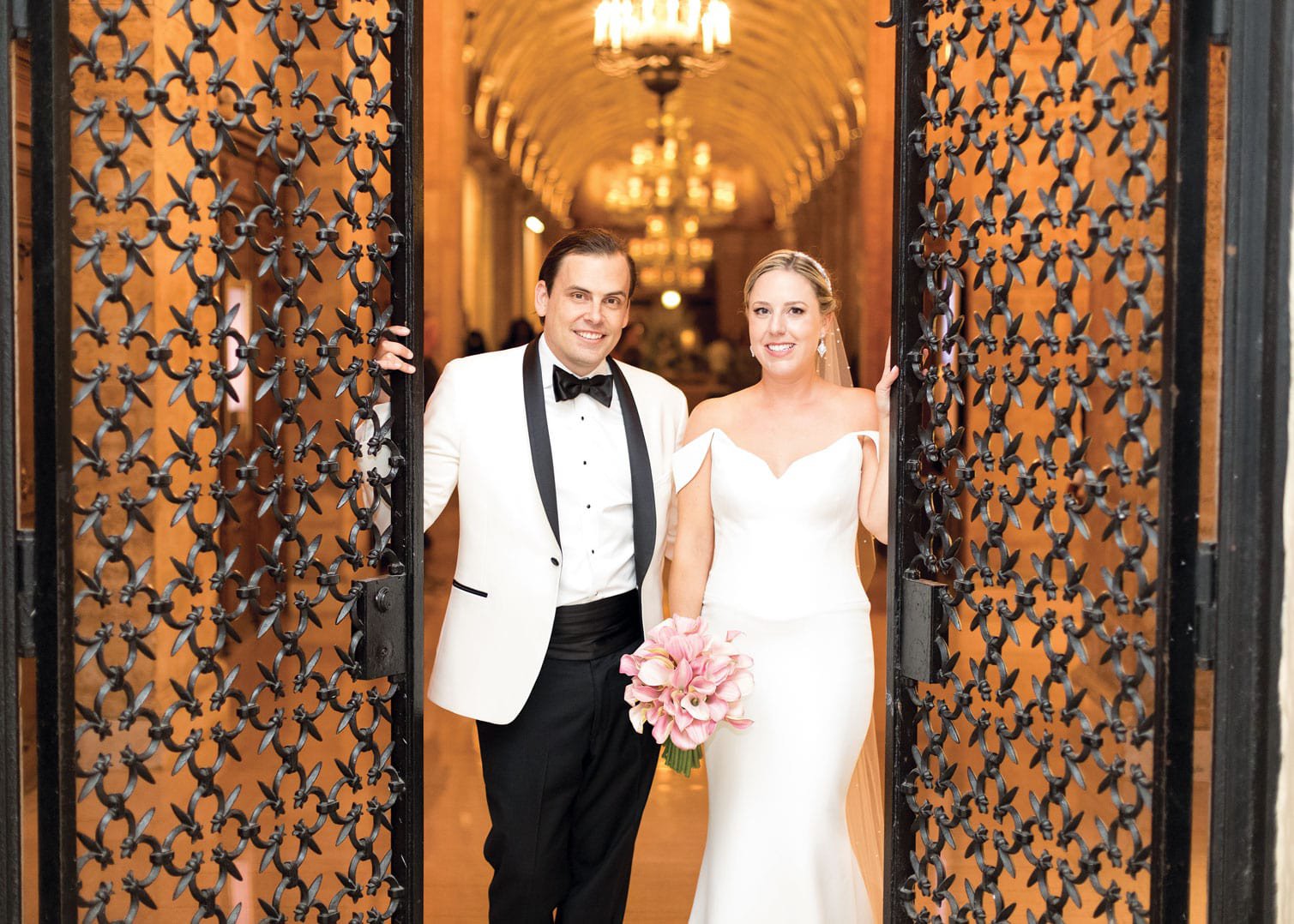 "Old Florida" Wedding Couple Portrait