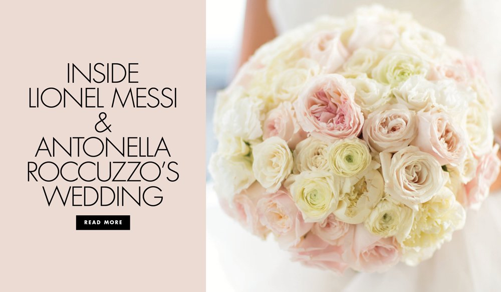 Soccer Star Lionel Messi Is Married! See the Details of His Wedding