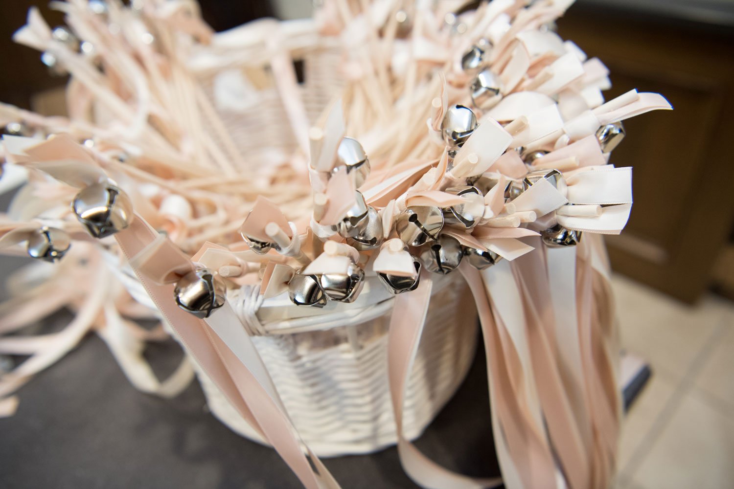 Ribbon Wands with Bells for Ceremony