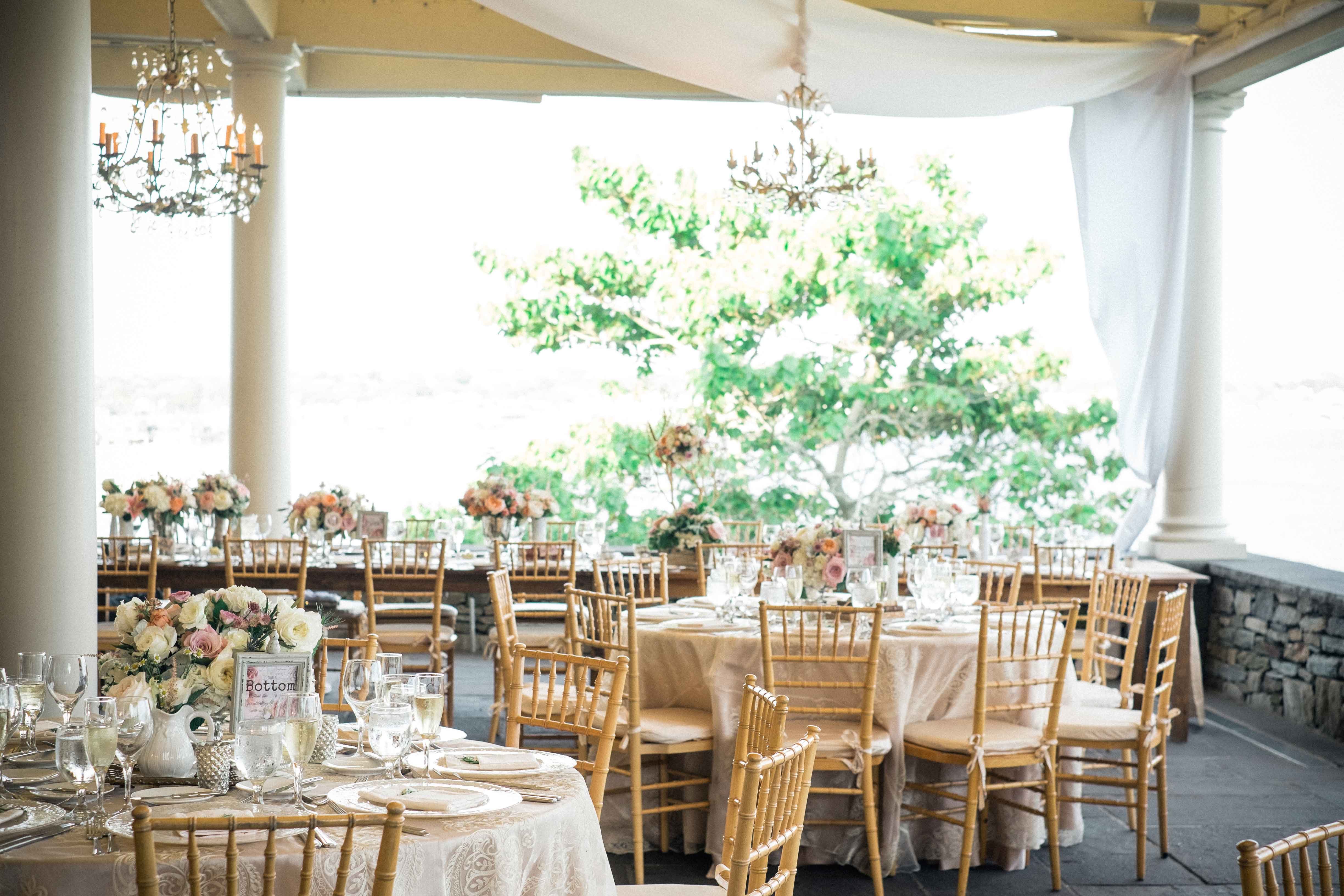 Indoor Reception with Shabby Chic Look