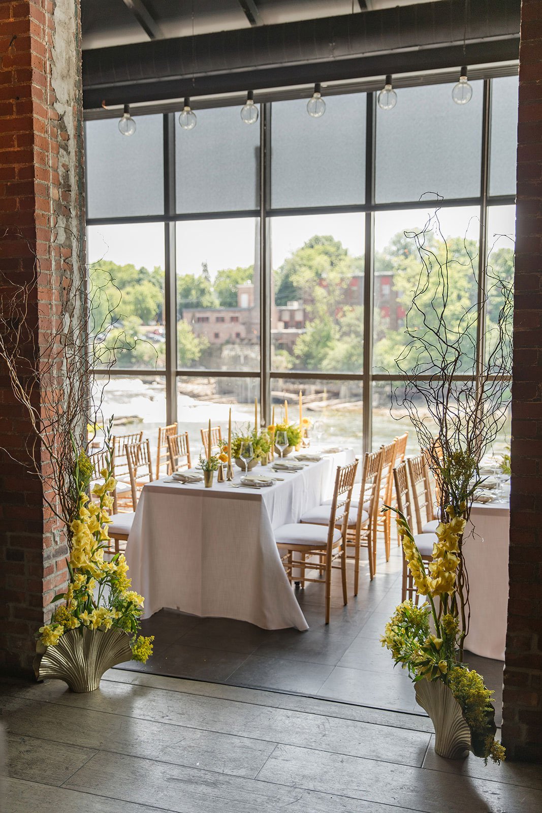 Riverfront Venue with View from Reception