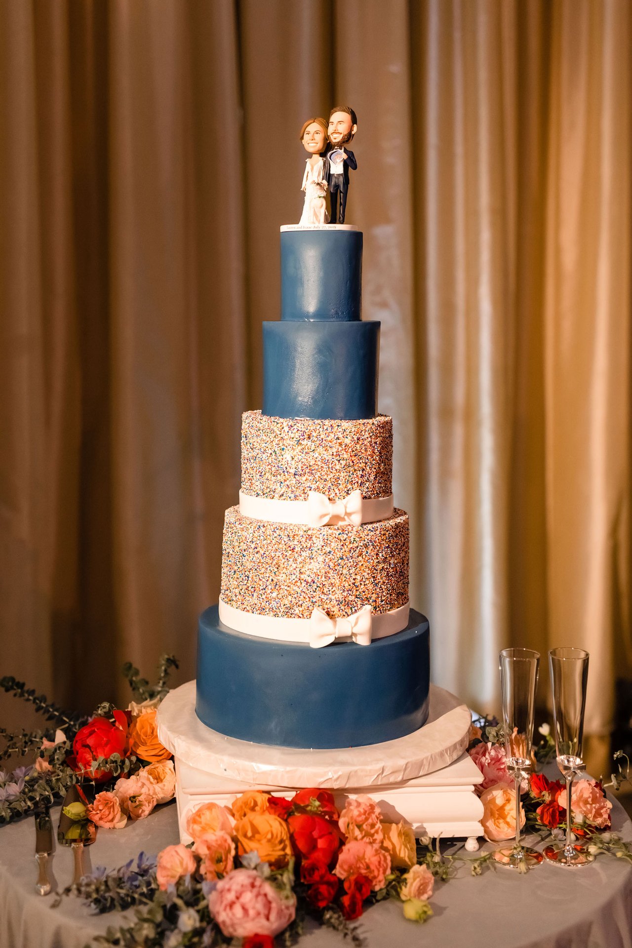 Sprinkle Layer Wedding Cake