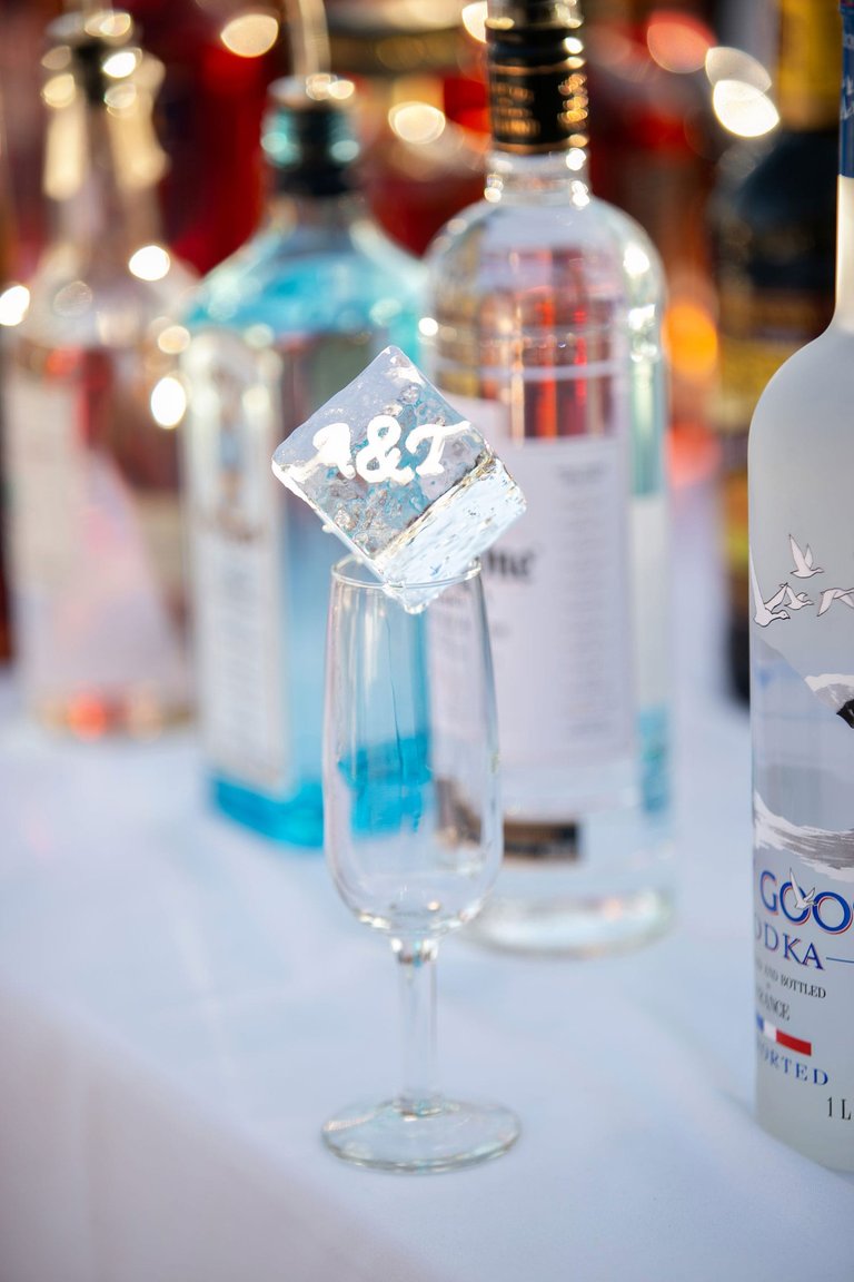 Custom Monogram Ice Cube