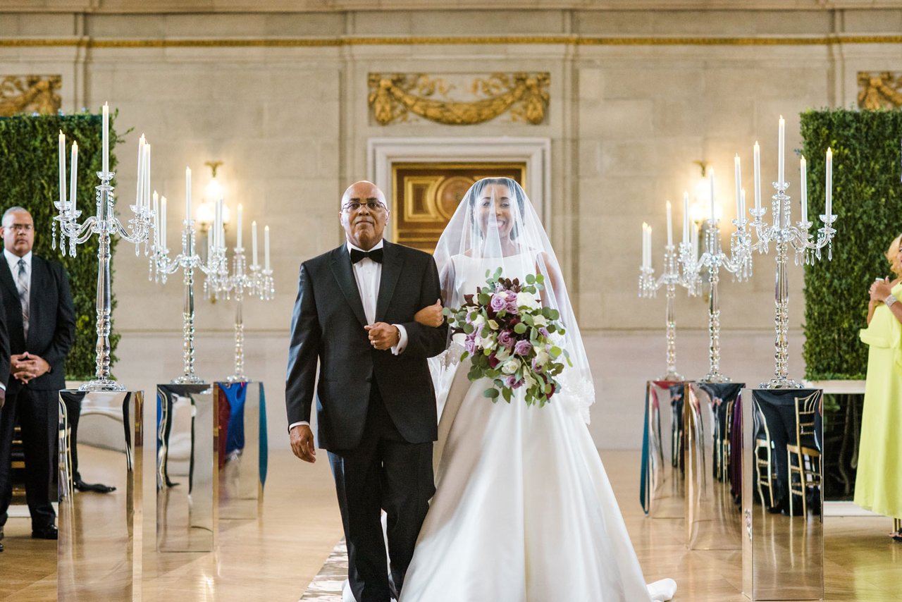 Bridal Procession with Father of the Bride