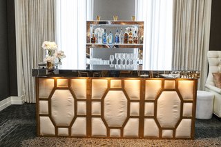 Art Deco-Inspired Bar