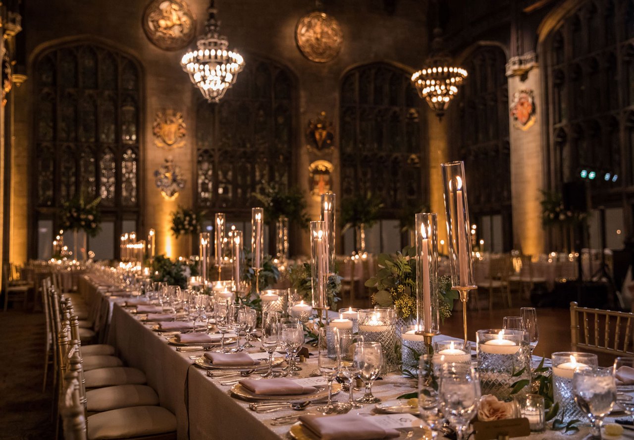 Classic Vintage-Inspired Reception Tablescape