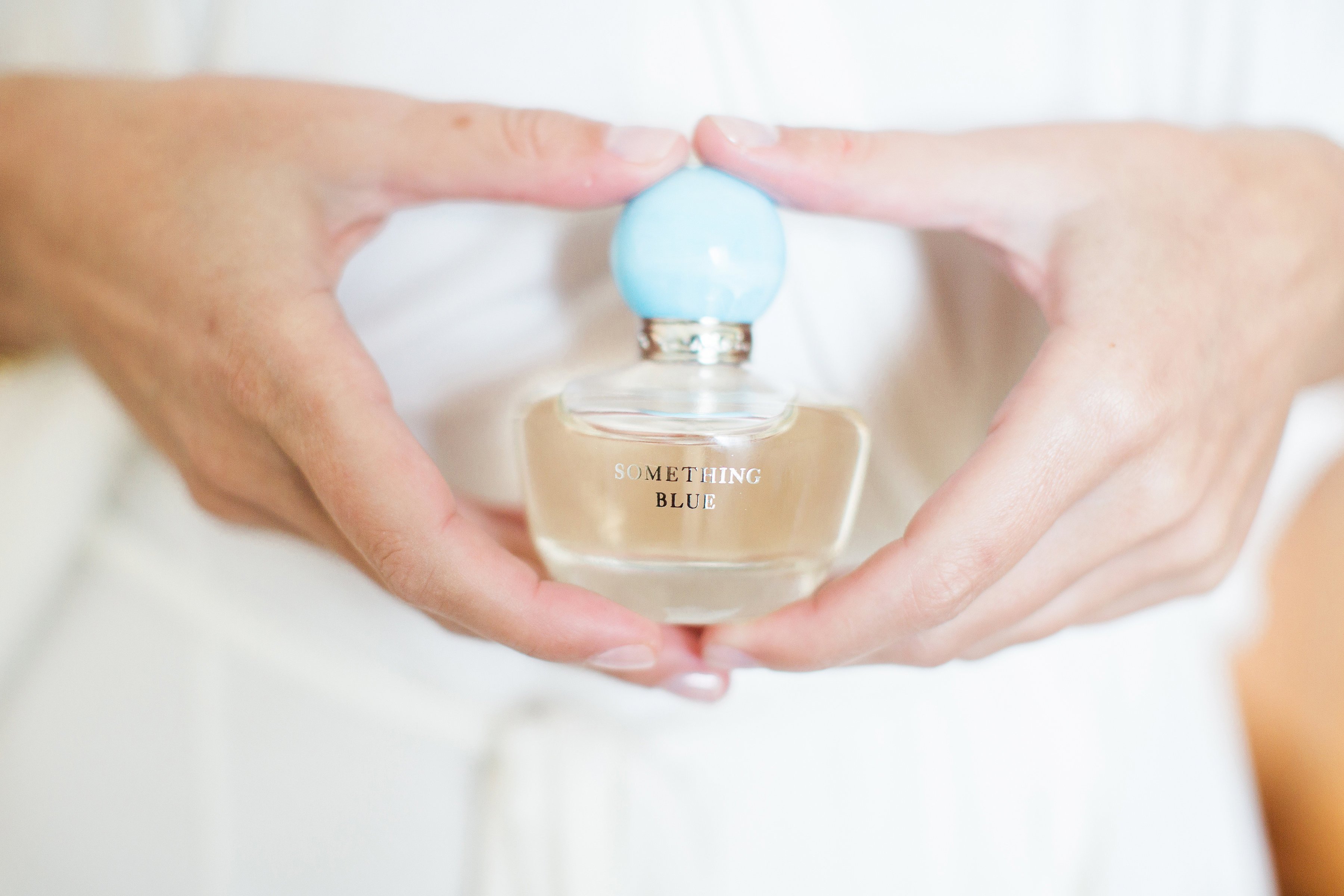 "Something Blue" Perfume Bottle