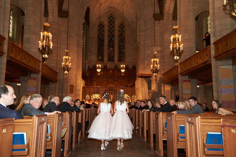Church Wedding Ceremony + Luxe Ballroom Reception in Chicago - Inside ...