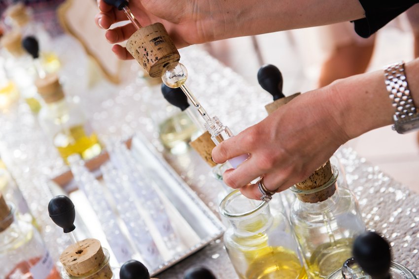 Perfume Station at Bridal Shower