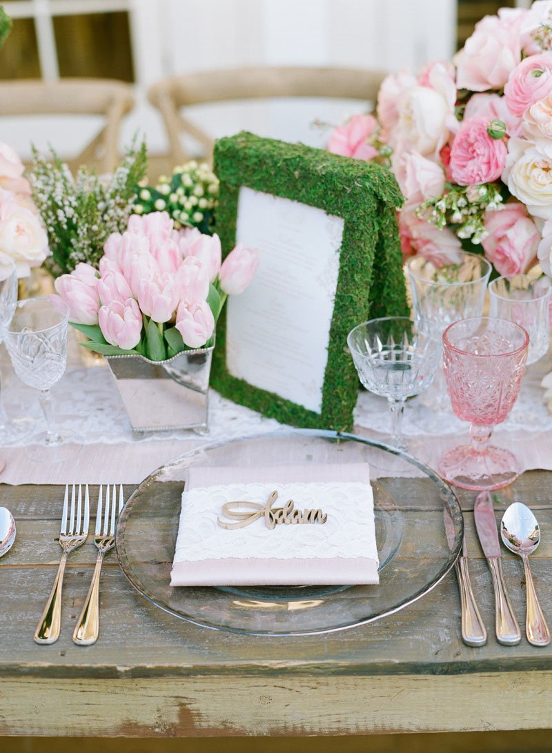 Garden-Inspired Tablescape & Menu
