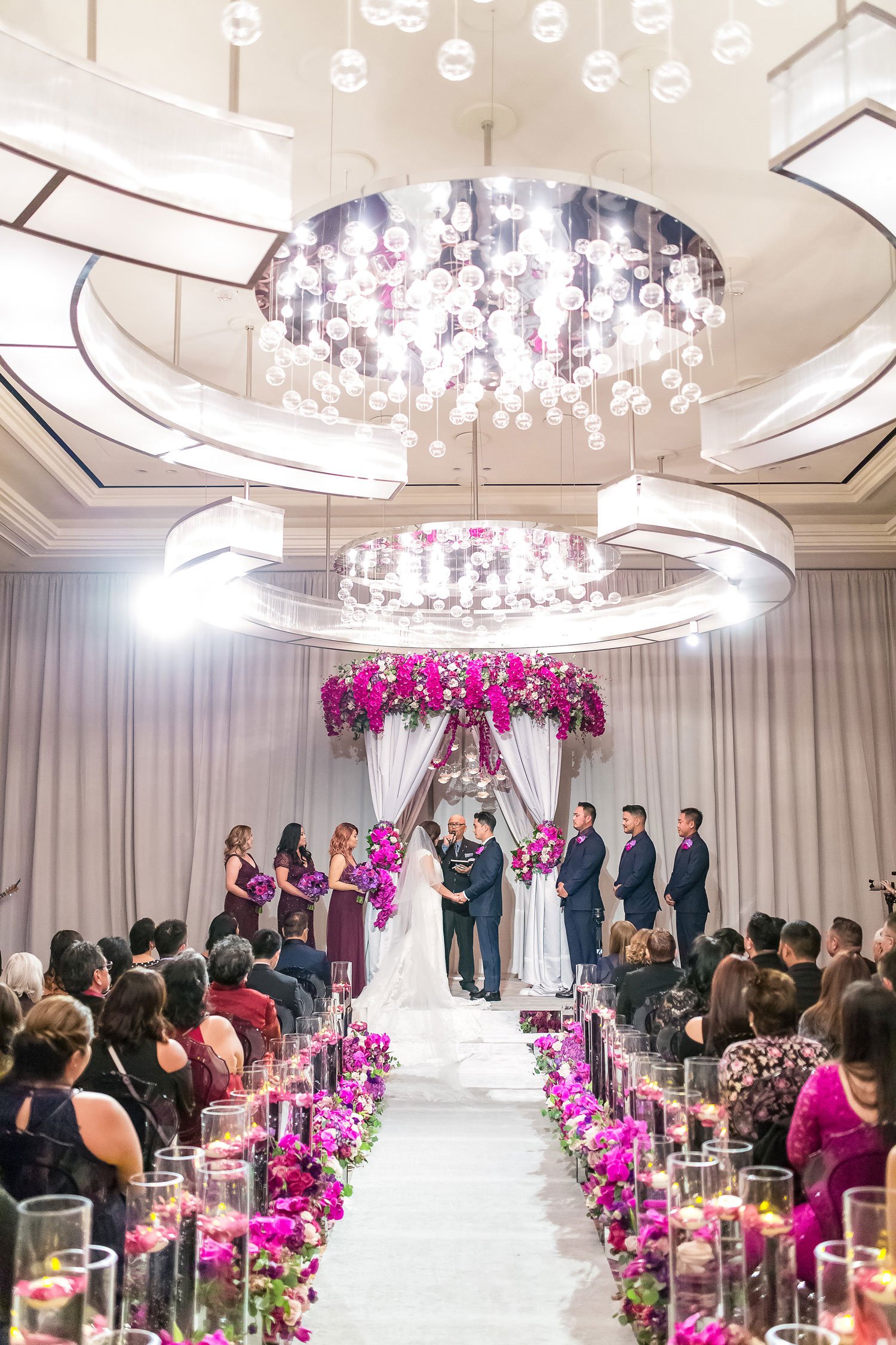 Elegant Indoor Ceremony
