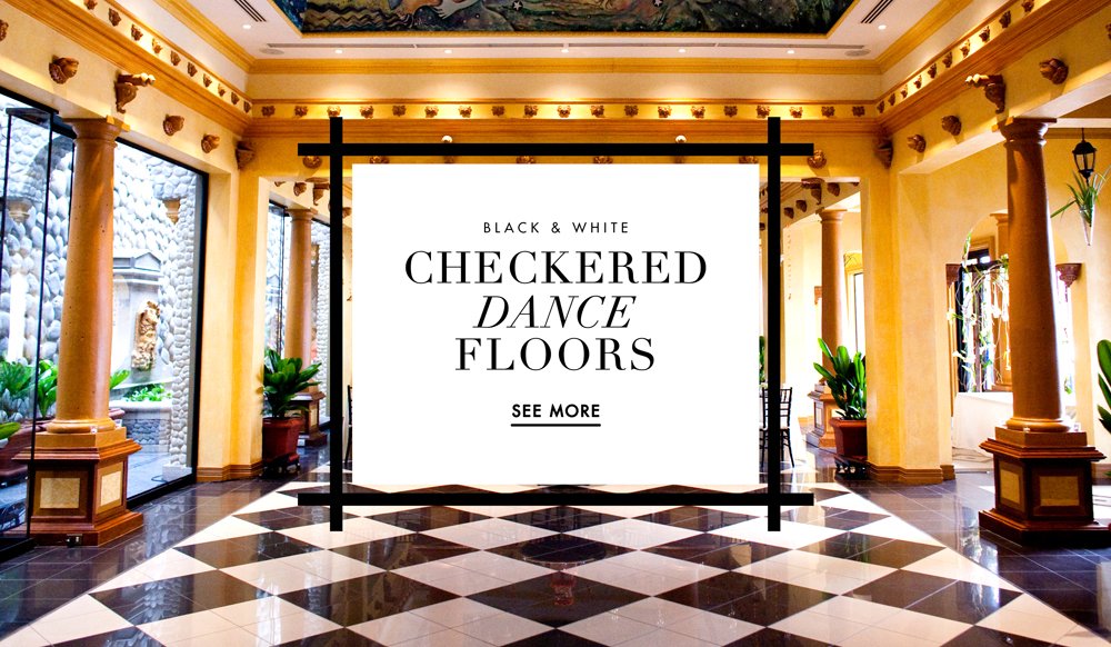 11 Wow-Worthy Checkerboard Dance Floors