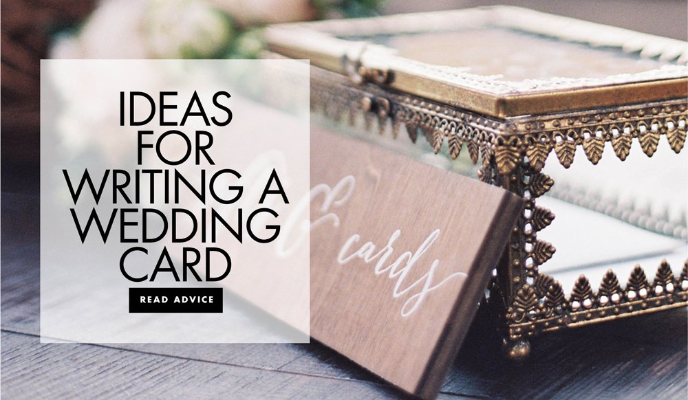 What to Write in a Wedding Card