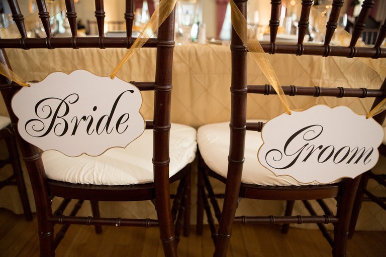 Bride & Groom Chairs
