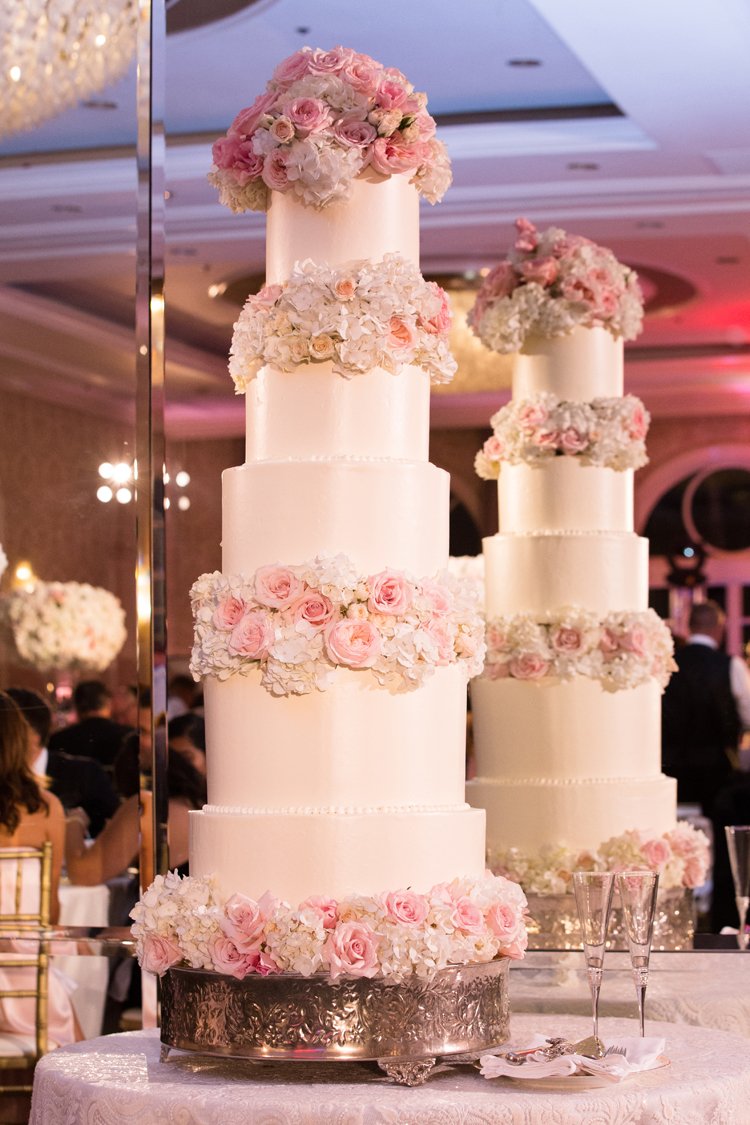 Five-Layer Cake Reflected in Mirror