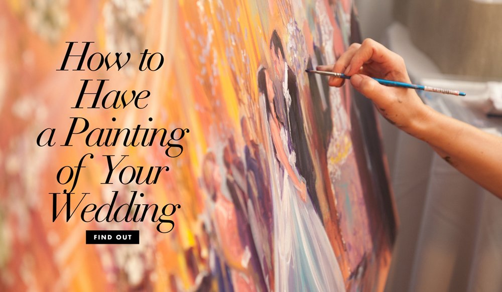 Why You Should Have a Live Painter at Your Wedding