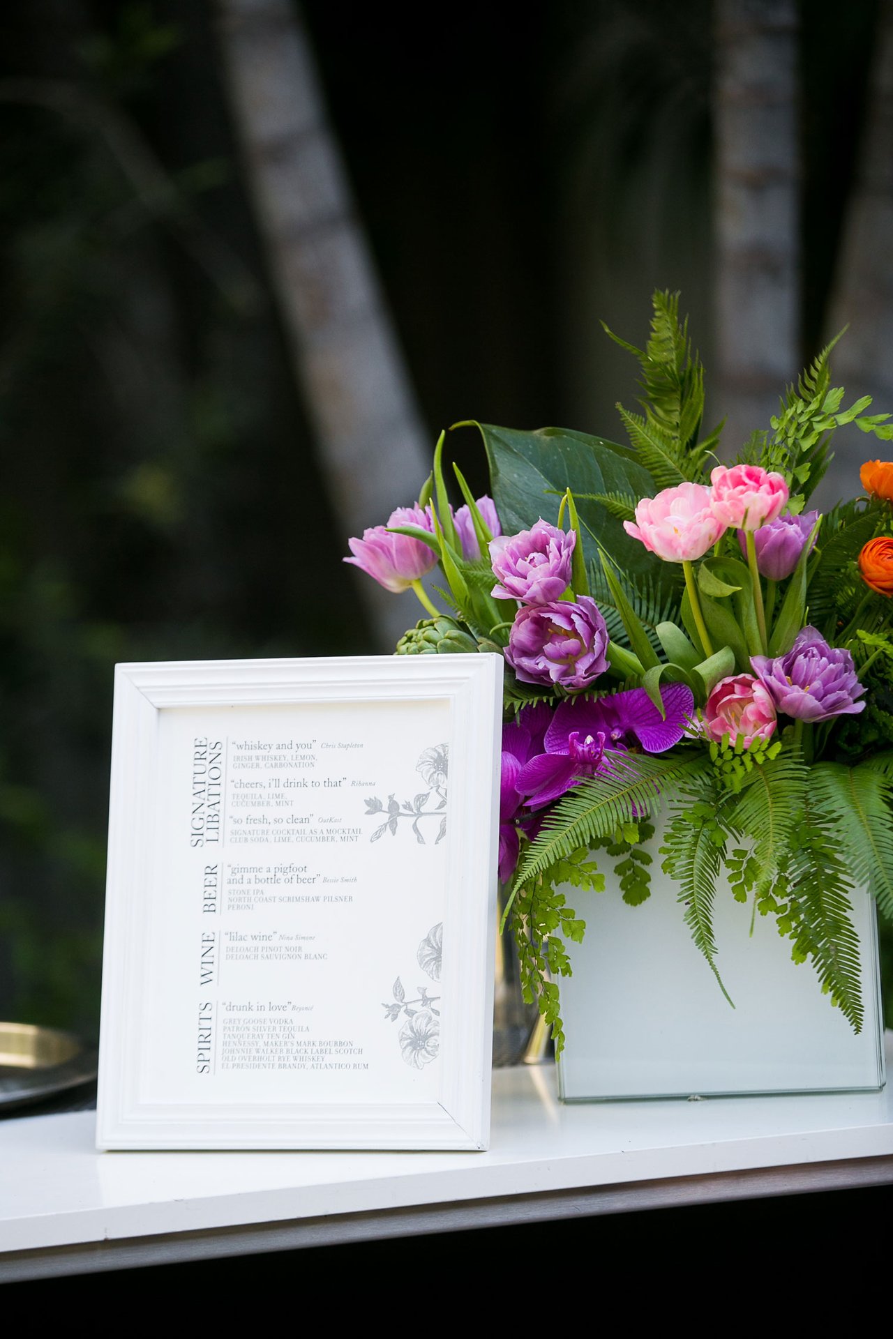 Song-Themed Cocktails & Libations