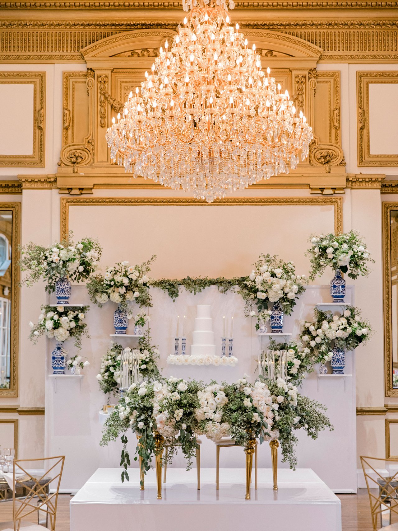 Sweetheart Table & Cake Wall