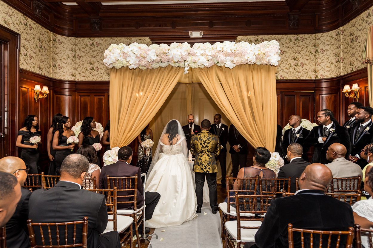 Indoor Ceremony After Rain