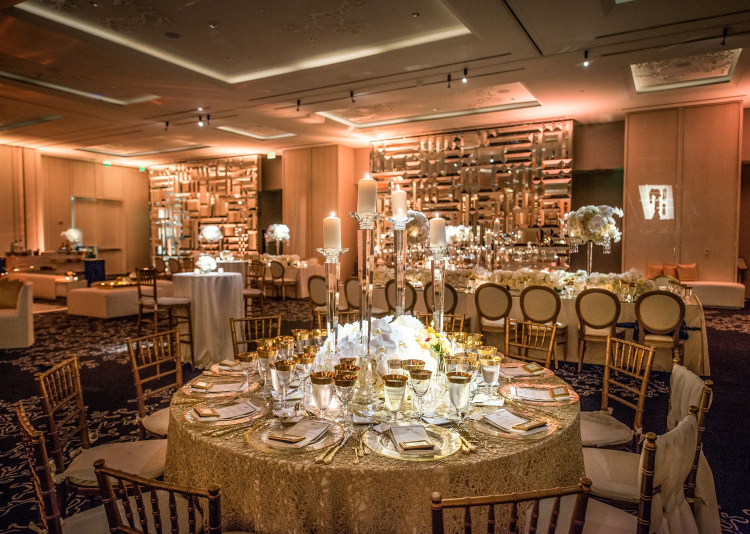 Ballroom with Dinner & Lounge Areas