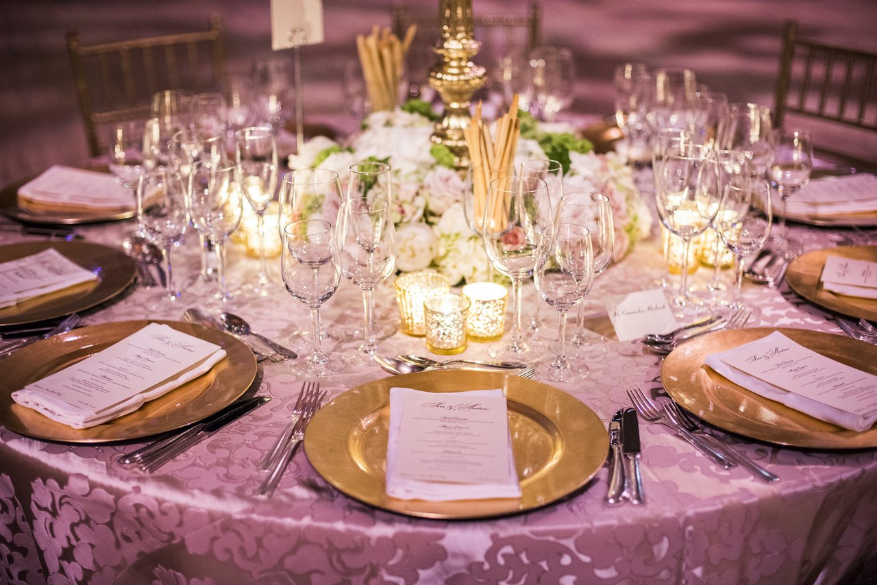 Embossed Satin Linens