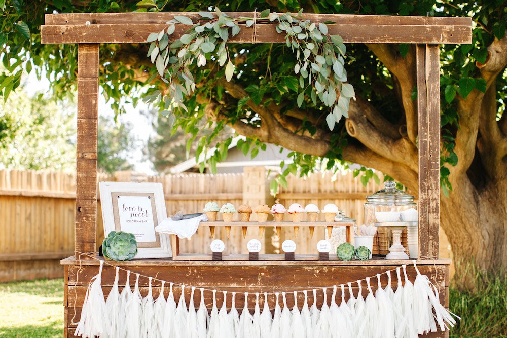 Rustic Ice Cream Stand