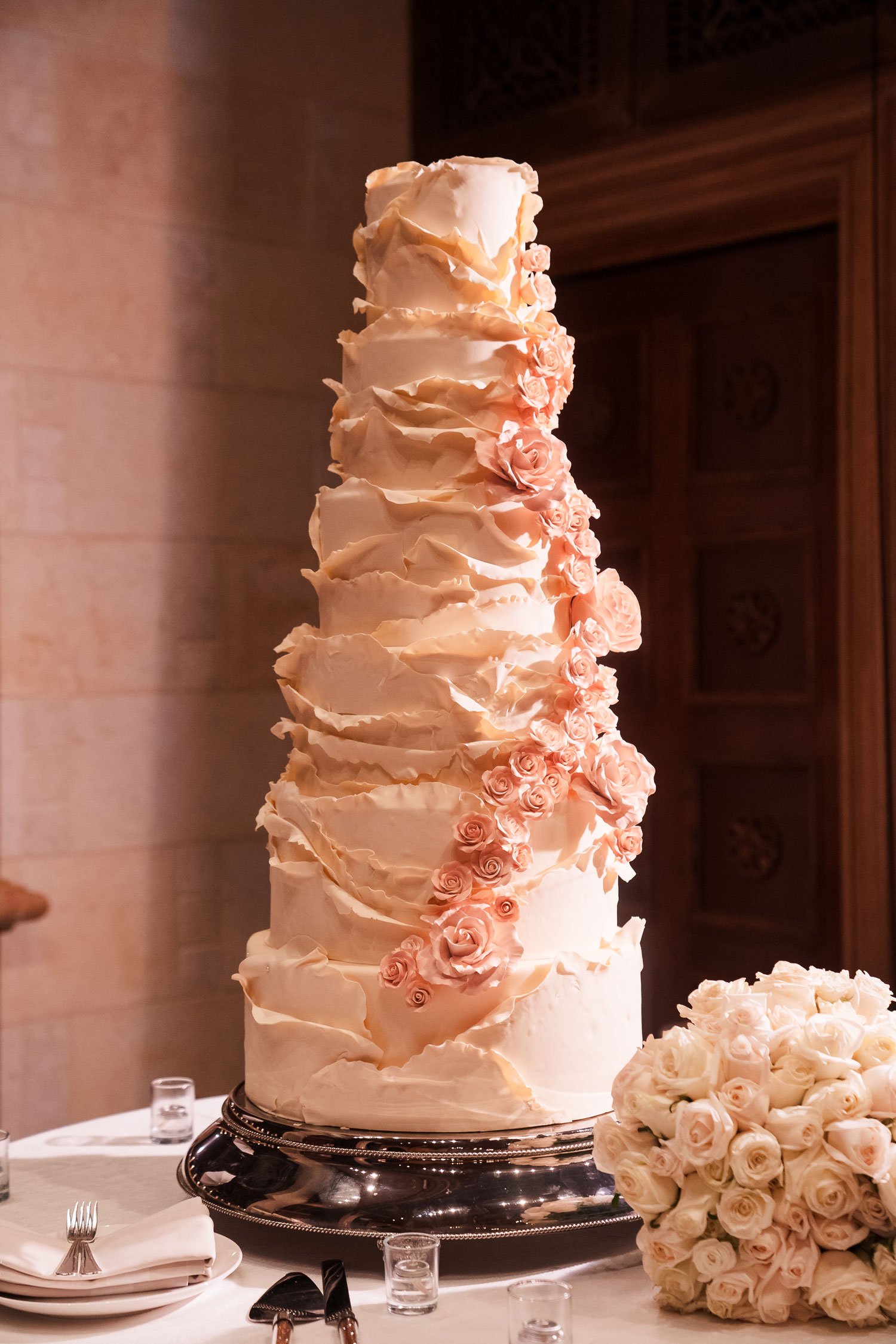 Rosewater & Pistachio Blush Cake