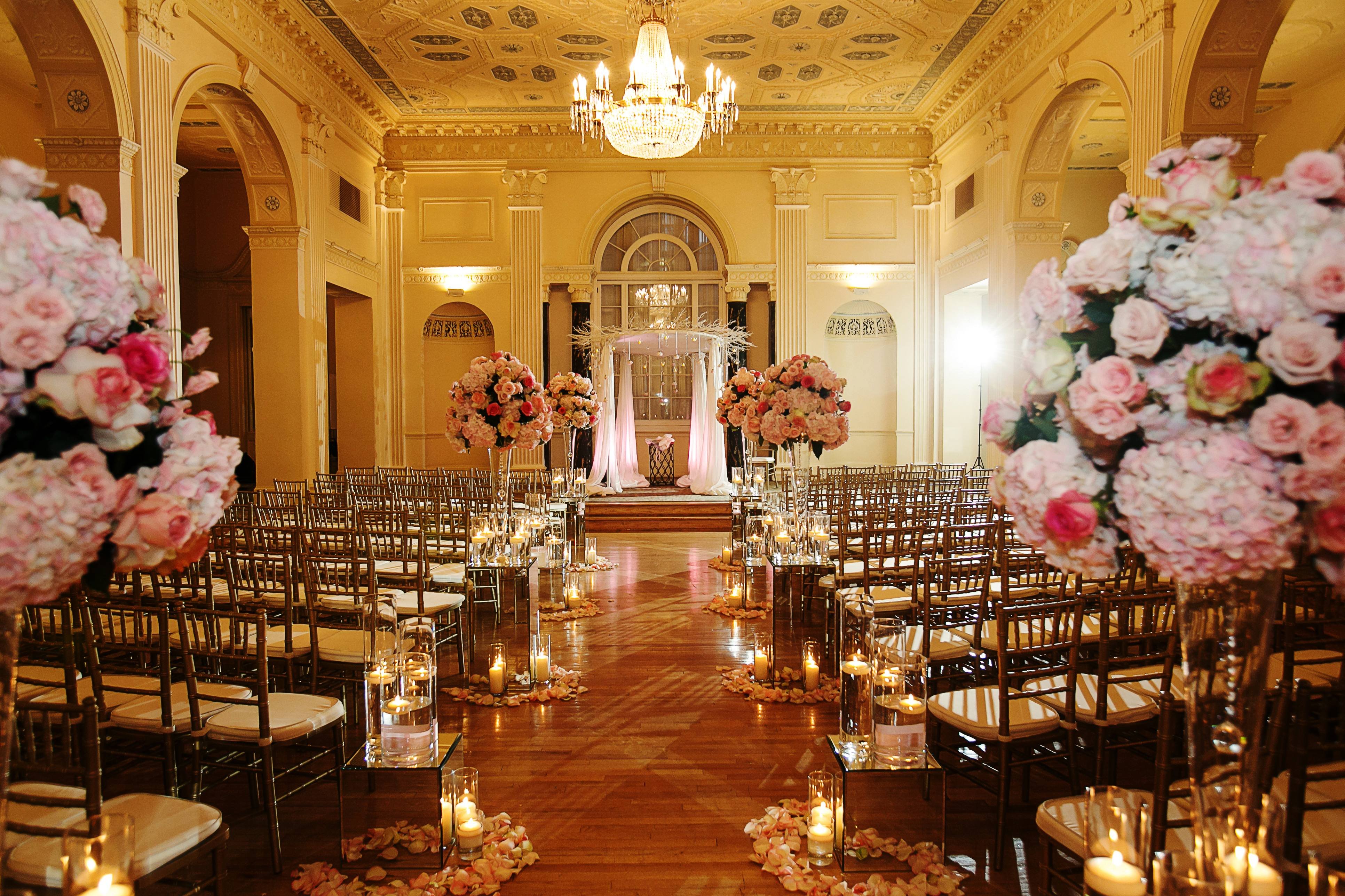 Elegant Ballroom Ceremony
