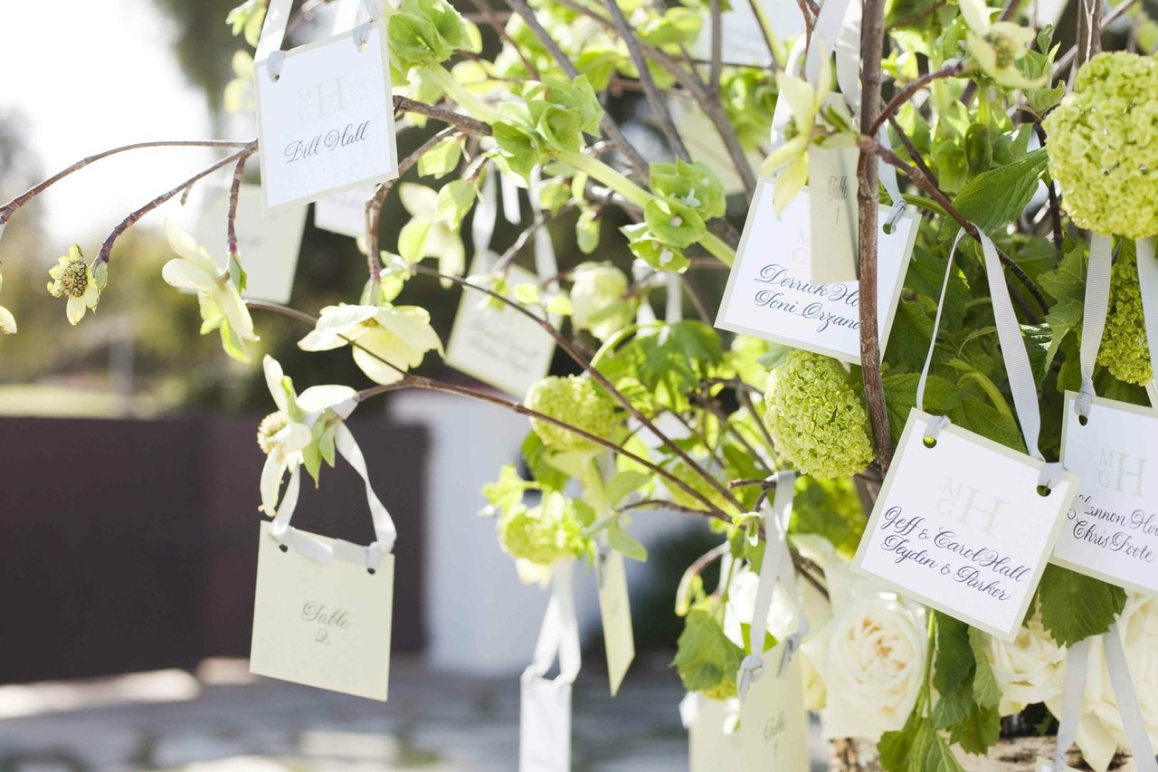 Escort Card Tree