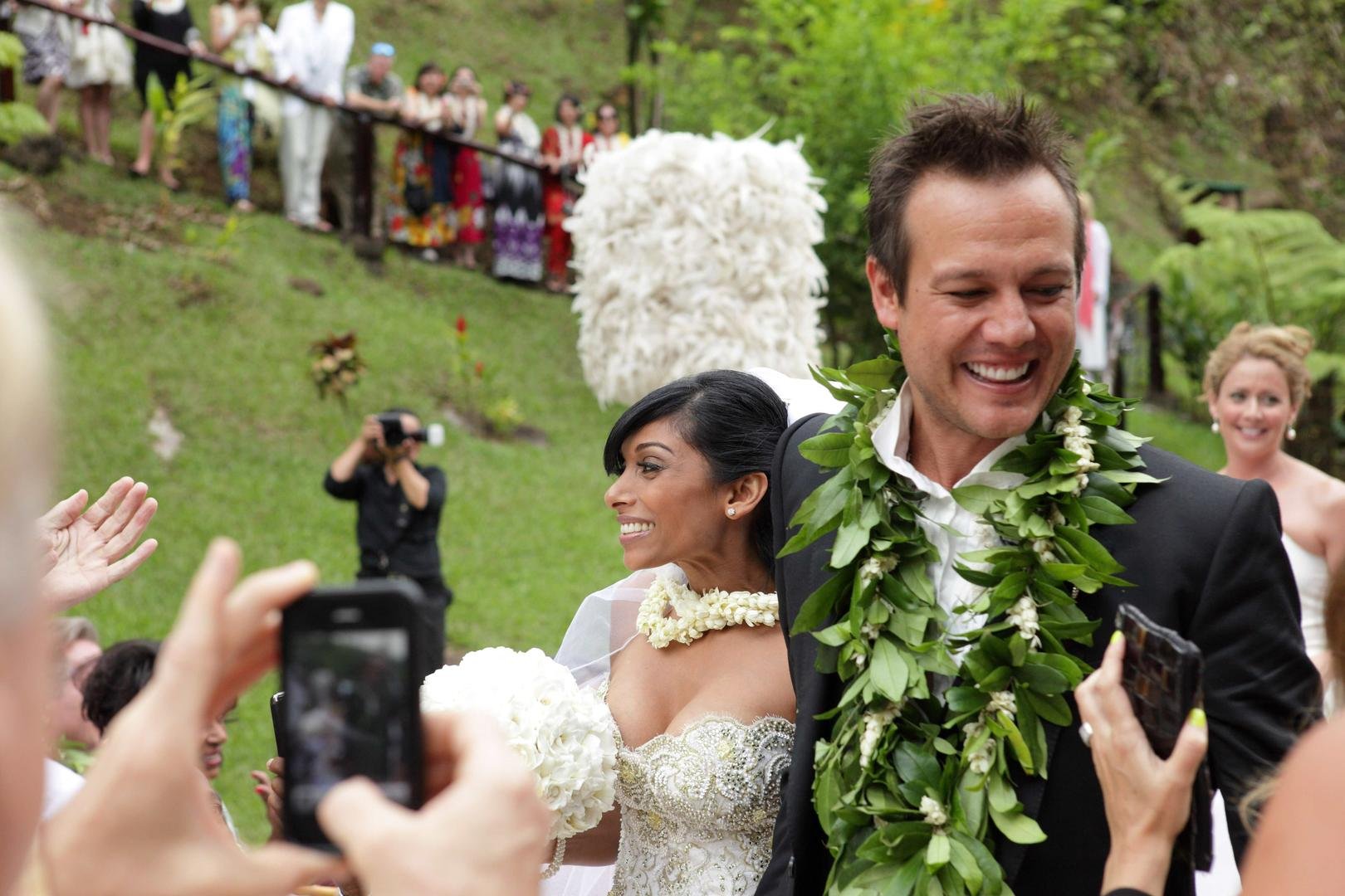 Angus Mitchell, Co-owner of John Mitchell Systems, and His Bride