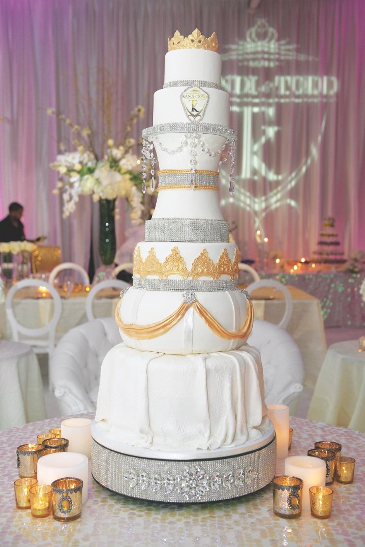 Gold & Silver Cake